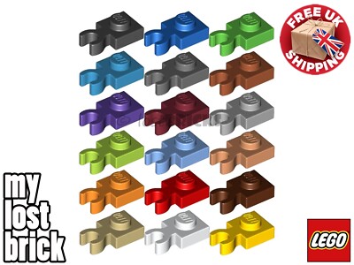 LEGO - Part 4085 - Plates 1x1 with Clip + NEW + SELECT COLOUR ...