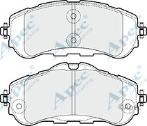 Apec PAD1971 Brake Pad Set for sale online | eBay