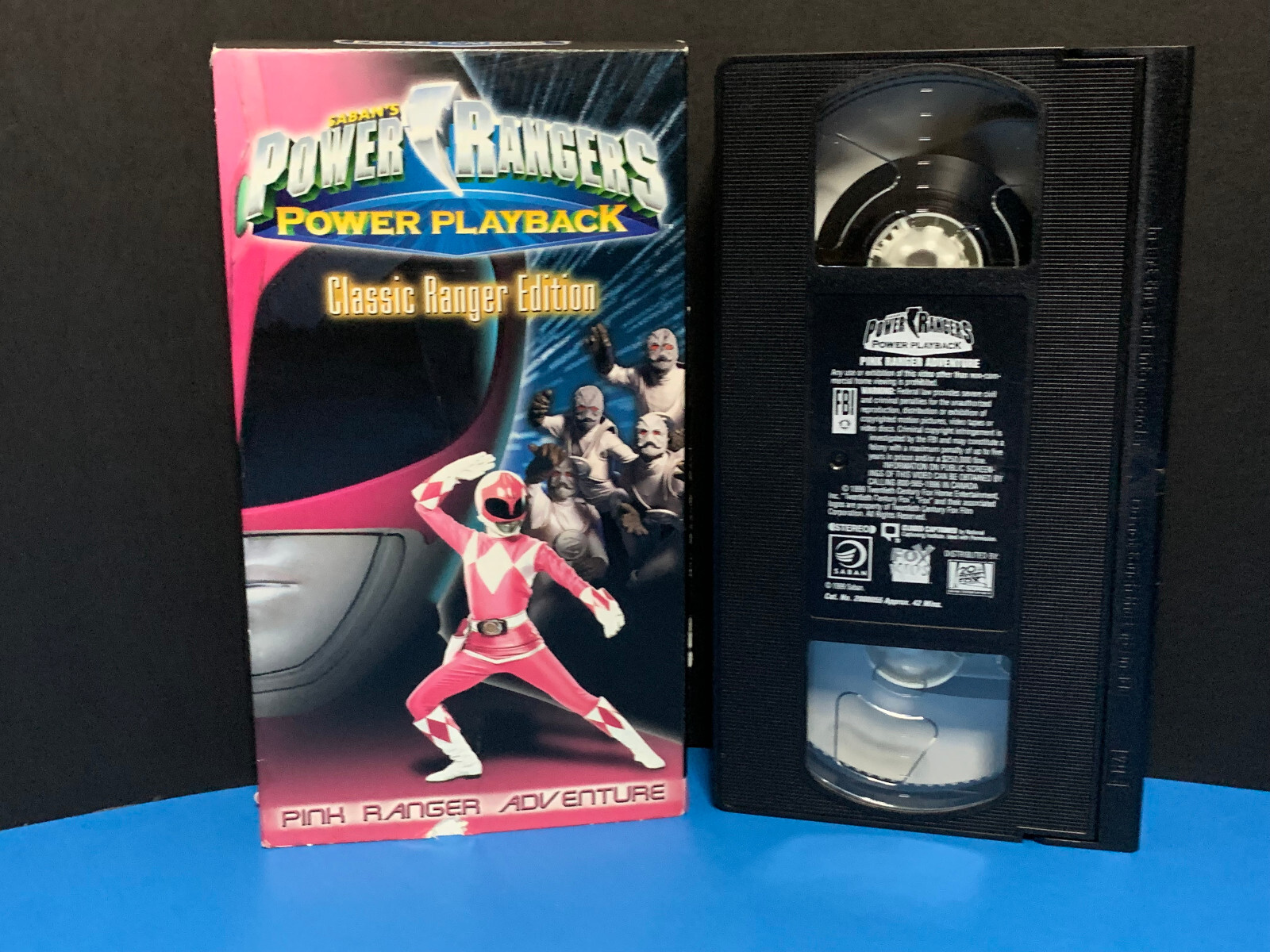 VHS Power Rangers: Pink Ranger Adventure (Fox, 2000) Power Playback ...