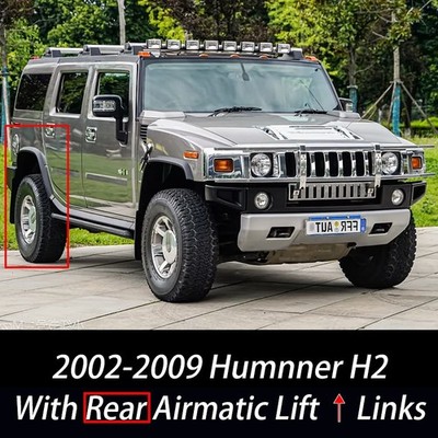 For 2002-2009 Hummer H2 Airmatic Rear Air Suspension Lift Links Rises ...