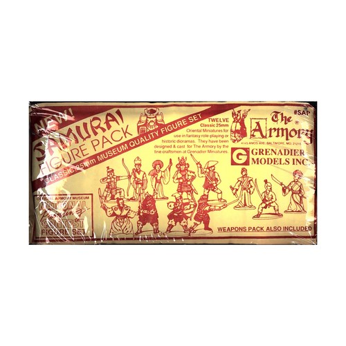 Armory National Painting Contest Samurai Figure Pack Pack EX/Mint | eBay