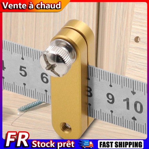 Aluminum Alloy Ruler Limit Block Adjustable Scriber Line Locator for ...