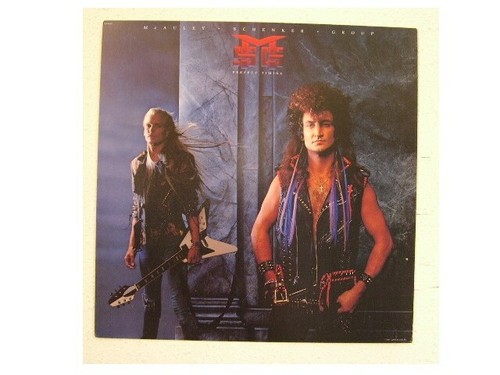 2 McAuley Schenker Group Poster Flat Perfect Timing | eBay