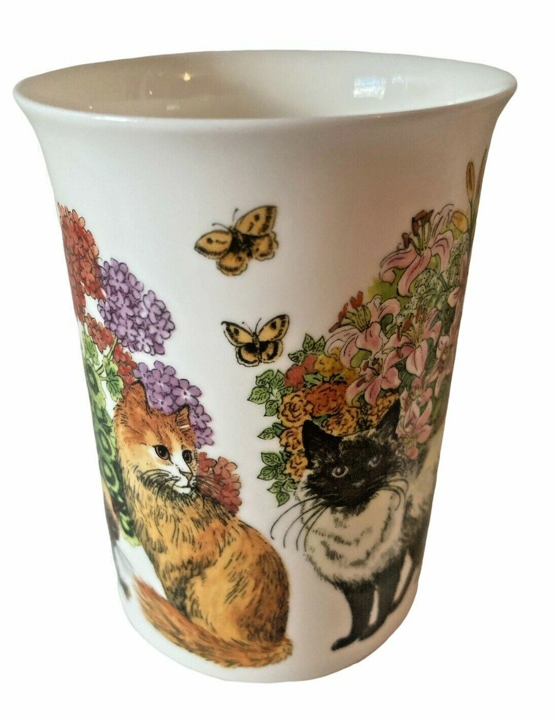 Dunoon Sophisticats Cat Coffee Cup Designed By Sue Scullard England ...