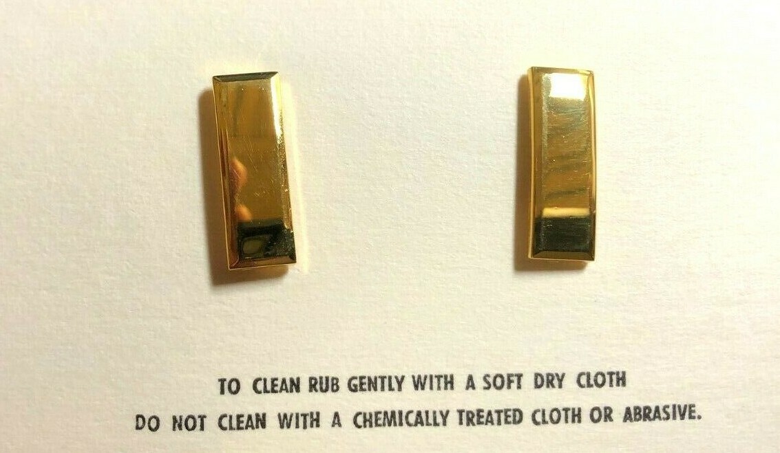 2nd LT Lieutenant Rank Insignia gold bars | Grelly USA