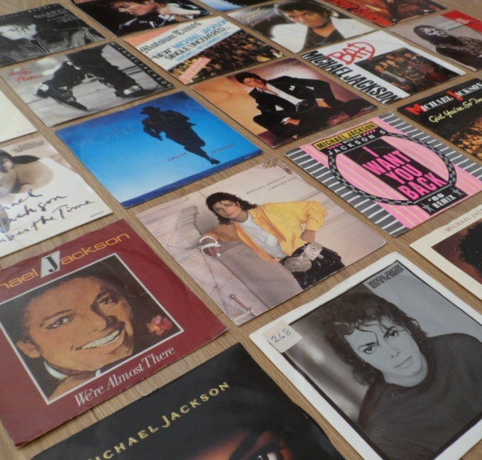 MICHAEL JACKSON Vinyl Records 45rpm All Hits MJ Jacko Epic 7" Singles ...