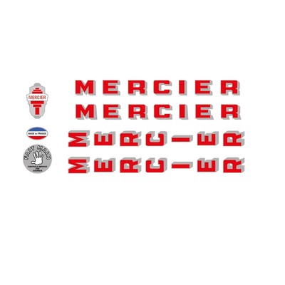 Mercier Bicycle Frame Stickers - Decals n.0606 | eBay