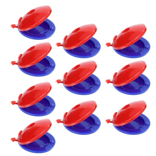 10 Pcs Educational Percussion Castanet Toy Plastic Clapping Hands | eBay