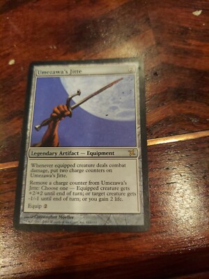MTG Umezawa's Jitte Betrayers of Kamigawa 163/165 Regular Rare | eBay