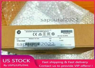 New Allen-Bradley 1756-DNB ControlLogix DeviceNet Bridge Scanner Module ...