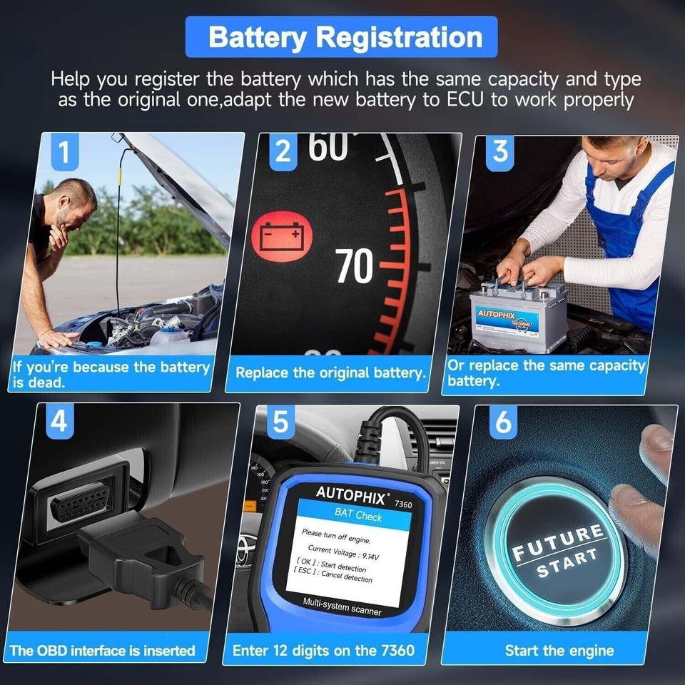 VOLVO ONLY Full-Service Fault Code Reader Scanner OBD2 Tool S60 V60 XC ...