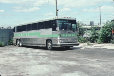 Campus Coach MCI Bus Kodachrome original Kodak slide | eBay