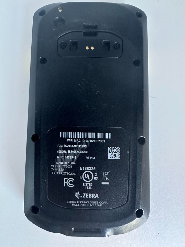 ZEBRA TC200J-10C112US MOBILE SCANNER | eBay