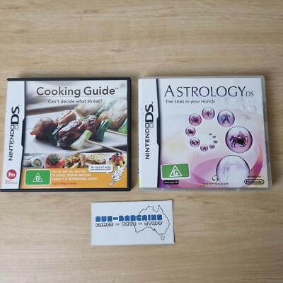Cooking Guide + Astrology DS - Nintendo Game PAL DS 2DS 3DS complete ...