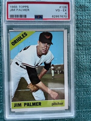 1966 Topps Jim Palmer rookie psa 4! | eBay