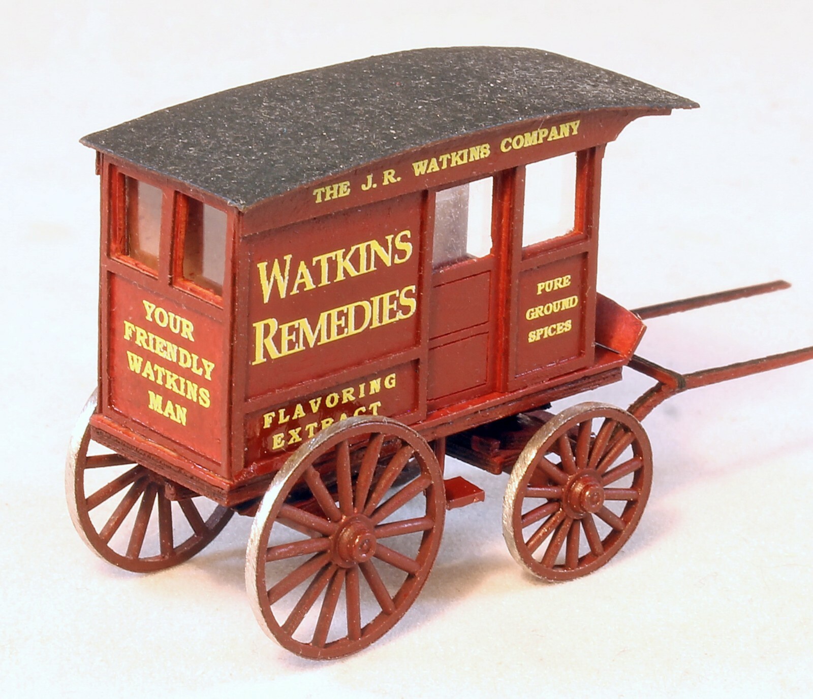 Berkshire Valley Models HO/HOn3, (1/87) Watkins Delivery Wagon Kit ...