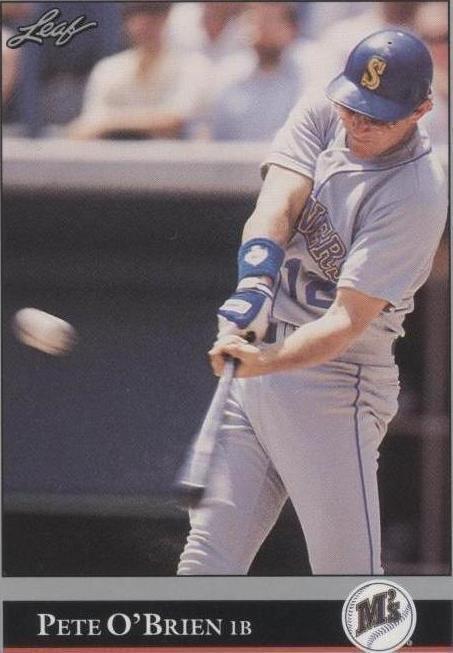 1992 Leaf - Pete O'Brien #260 for sale online | eBay