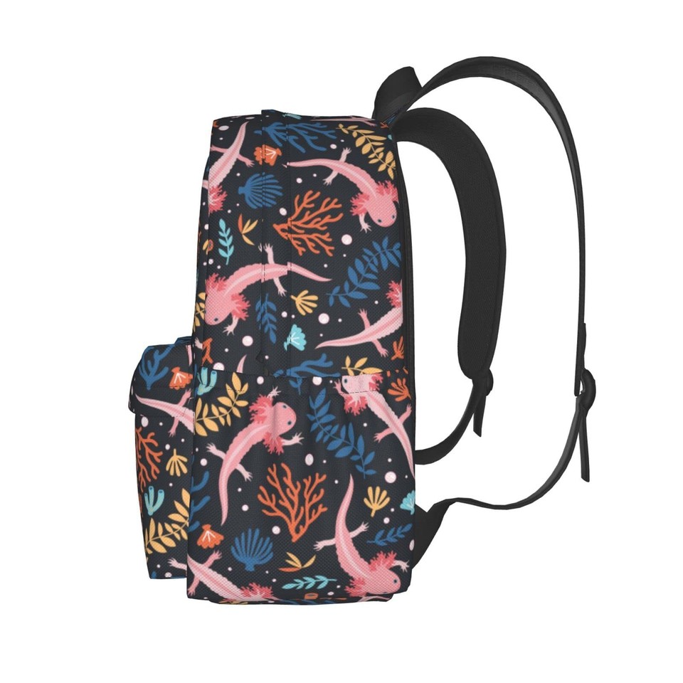 Axolotl Backpack Bookbag Laptop Backpacks Multipurpose Daypack for Boys ...