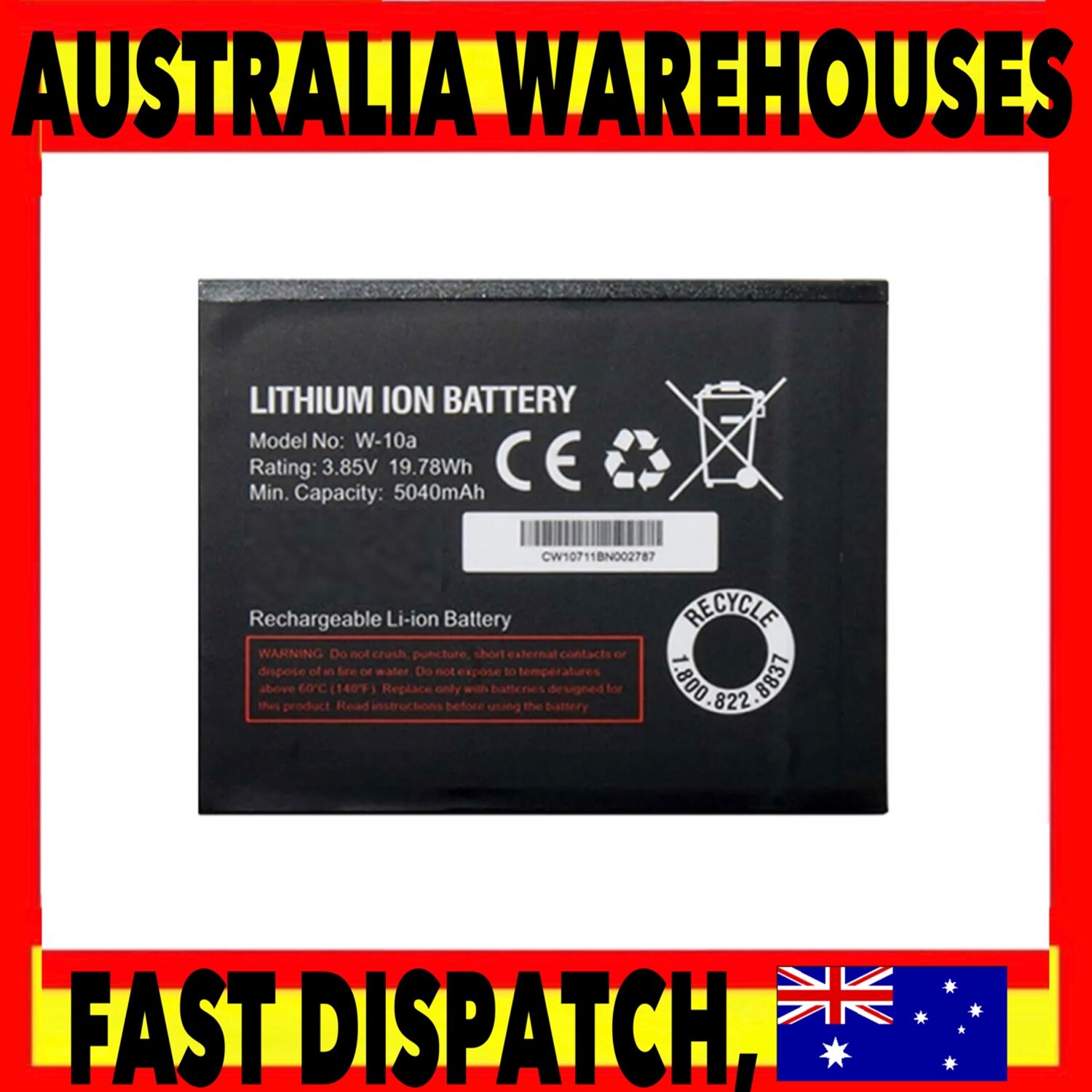 2024s GFO W-10A Battery for Netgear Telstra NightHawk MR1100 MR1100 M1 ...