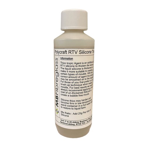 Polycraft RTV Silicone Thixotropic Thickening Agent - 250g (Thixo ...