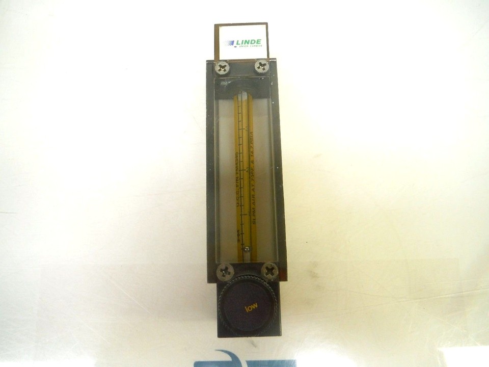 Linde Union Carbide Flow Meter FM4345 SLMP Air at 70% 14.7 PSI | eBay