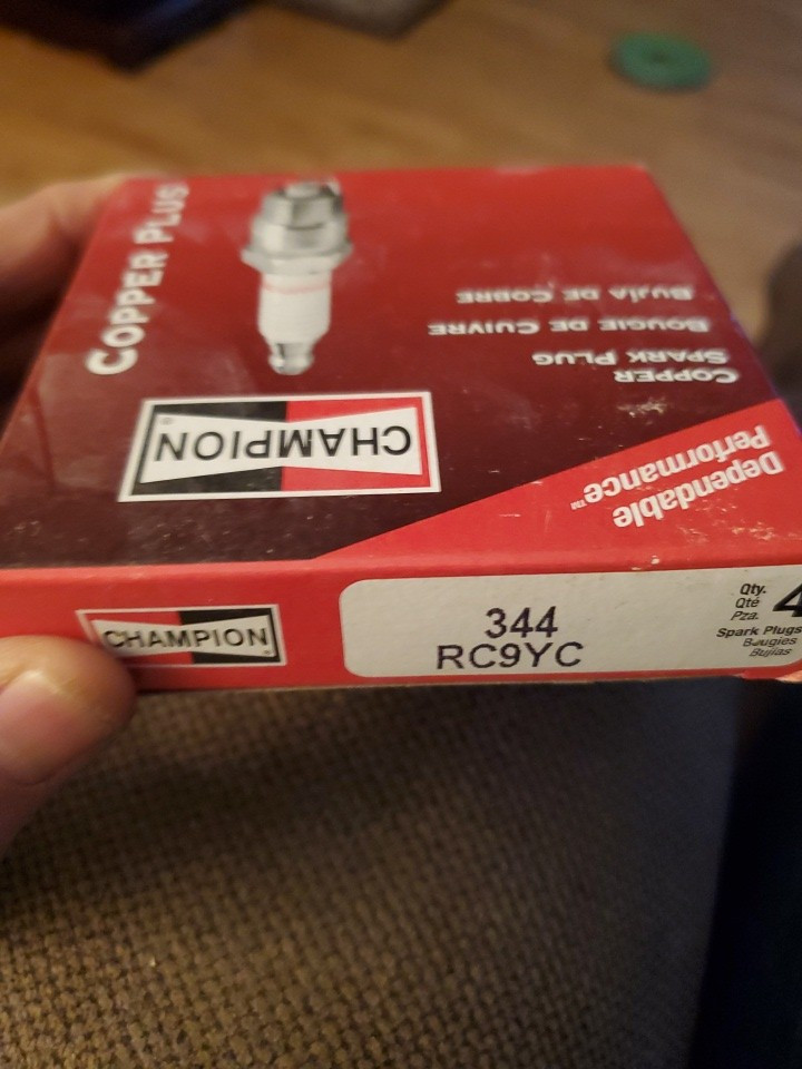 Champion Copper Plus Spark Plug 344 RC9YC 4 Pack | eBay