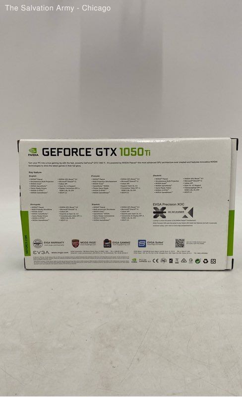 EVGA Superclocked GeForce GTX 1050 Ti 4GB GDDR5 OSD Gaming Graphics ...