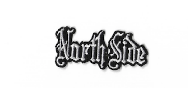 North Side NorthSide Old English Letters Small Patch Size 2.25"x 1." | eBay