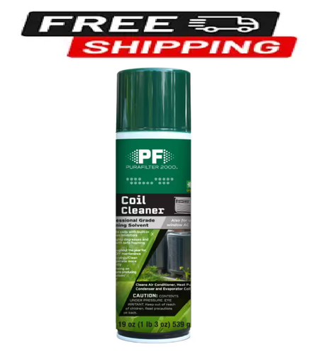 PURAFILTER 2000 Foaming Coil Cleaner Great for HVAC A/C Units ...