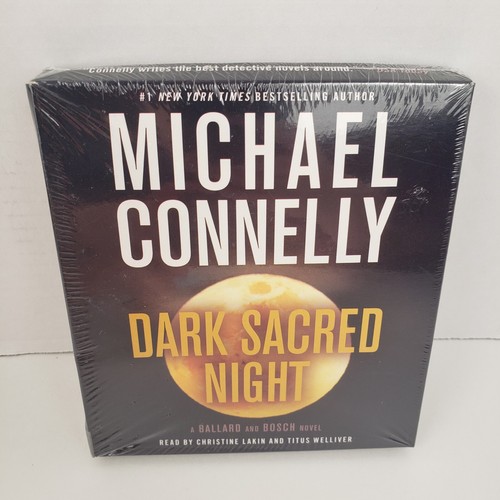 Brand New Sealed Audiobook Ballard Bosch Dark Sacred Night Connelly ...