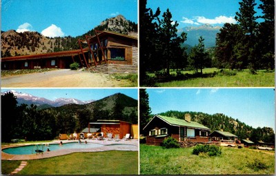 CO, ESTES PARK - Andersons Wonderview Motel, Cottages - 1968 postcard ...