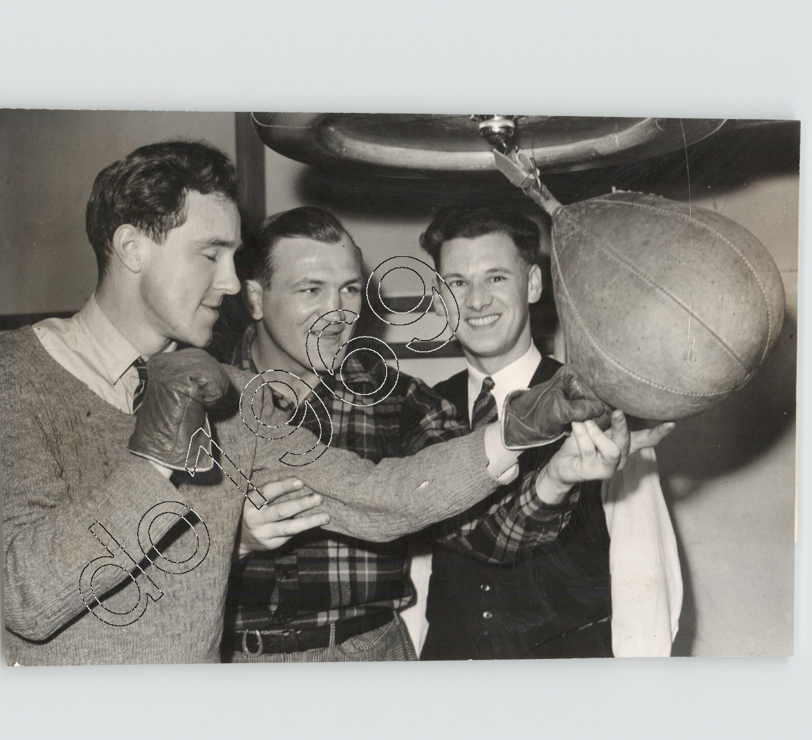 Iconic BOXER JOE BASKI Instructs Youth Fighters VINTAGE Sports 1947 ...