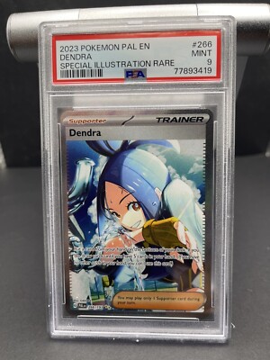 Pokémon TCG Dendra Scarlet & Violet - Paldea Evolved 266/193 PSA 9 | eBay