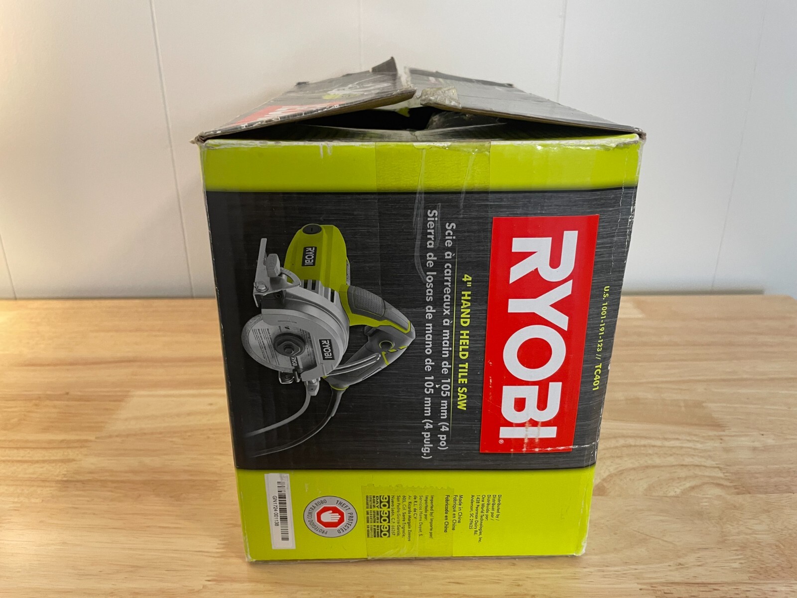 RYOBI 4 Inch Tile Saw Wet Corded Electric | Grelly USA