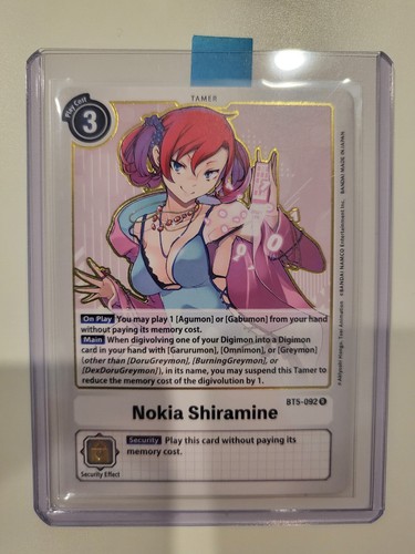 Digimon CCG Nokia Shiramine BT5-092 R Card NM | eBay