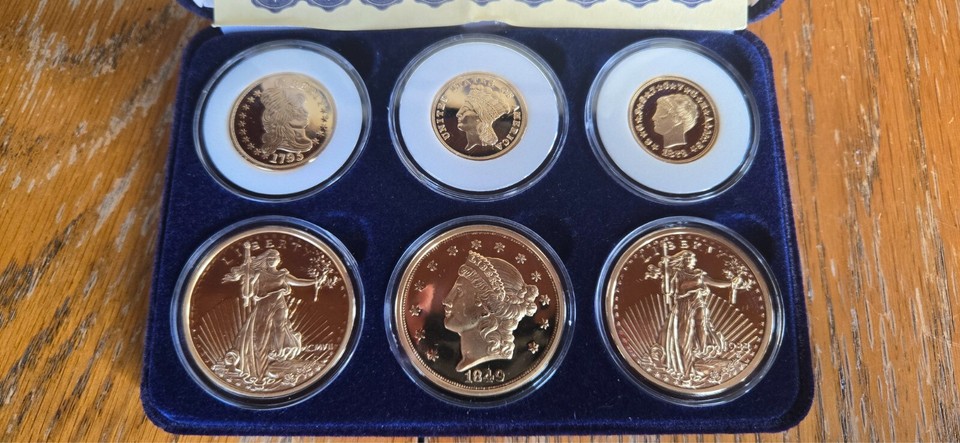 National Collectors Mint America's Rare Gold Coin Tribute Proof ...