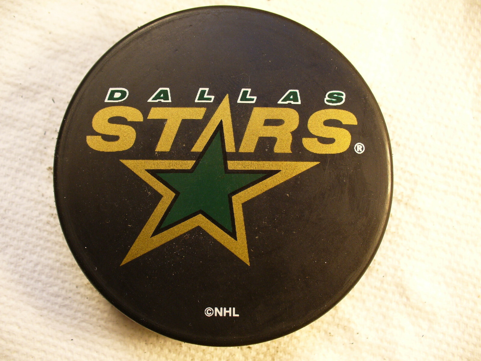 NHL Dallas Stars Team Logo Basic Series Souvenir Hockey Puck Collect ...
