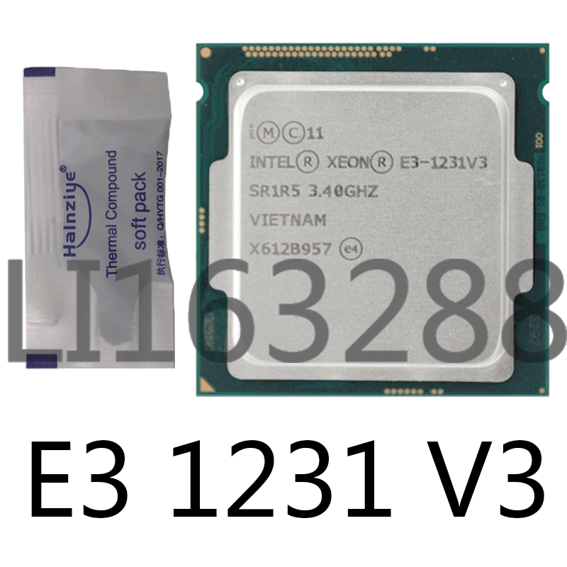 intel E3-1231 V3 E3-1265L E3-1265L V2 E3-1265L V3 E3-1225 V3 CPU Processor | eBay