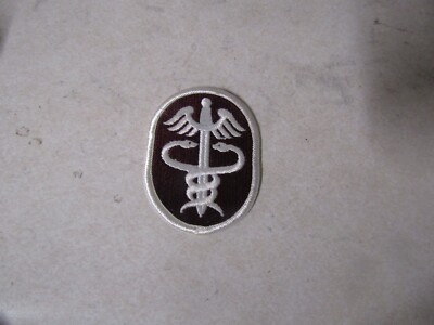 MILITARY SHOULDER PATCH SEW ON COLORED US ARMY HEALTH SERVICES COMMAND ...