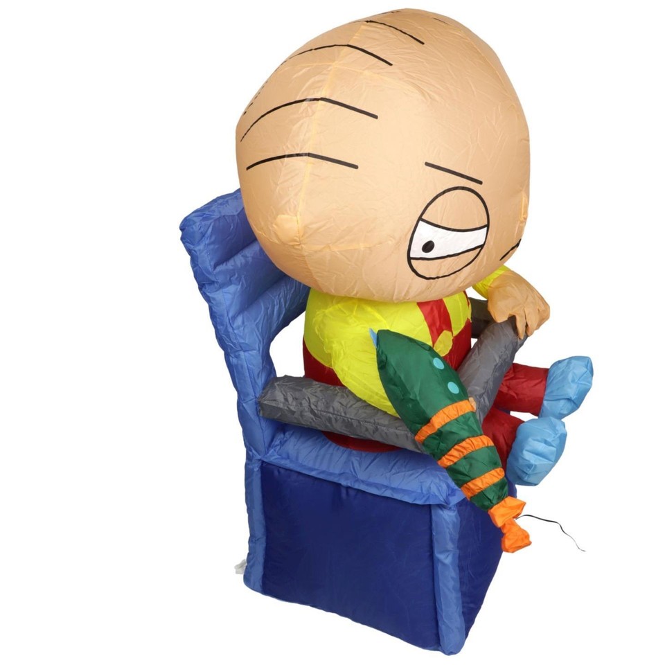 Self Inflating Family Guy Stewie Griffin in Highchair Inflatable ...