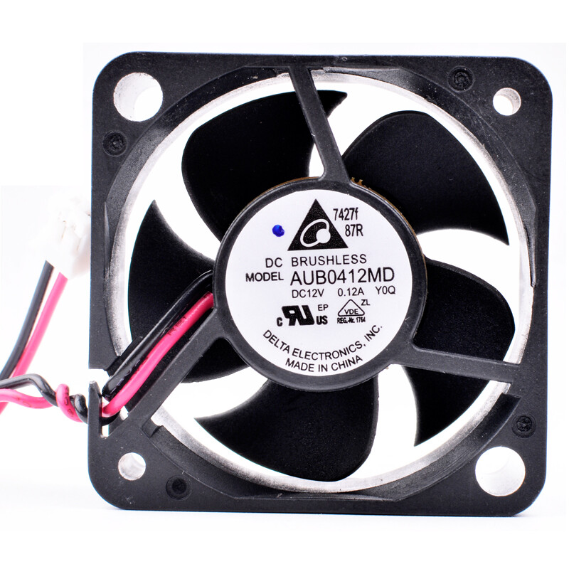 Delta 4cm 40mm 40x40x20mm AUB0412MD DC12V 0.12A CPU power cooling fan ...