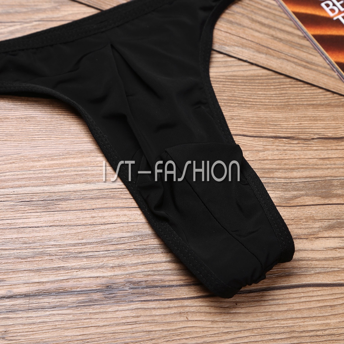 Men's Sexy Bikini Swimwear Underwear Briefs Thong G String Boxers ...