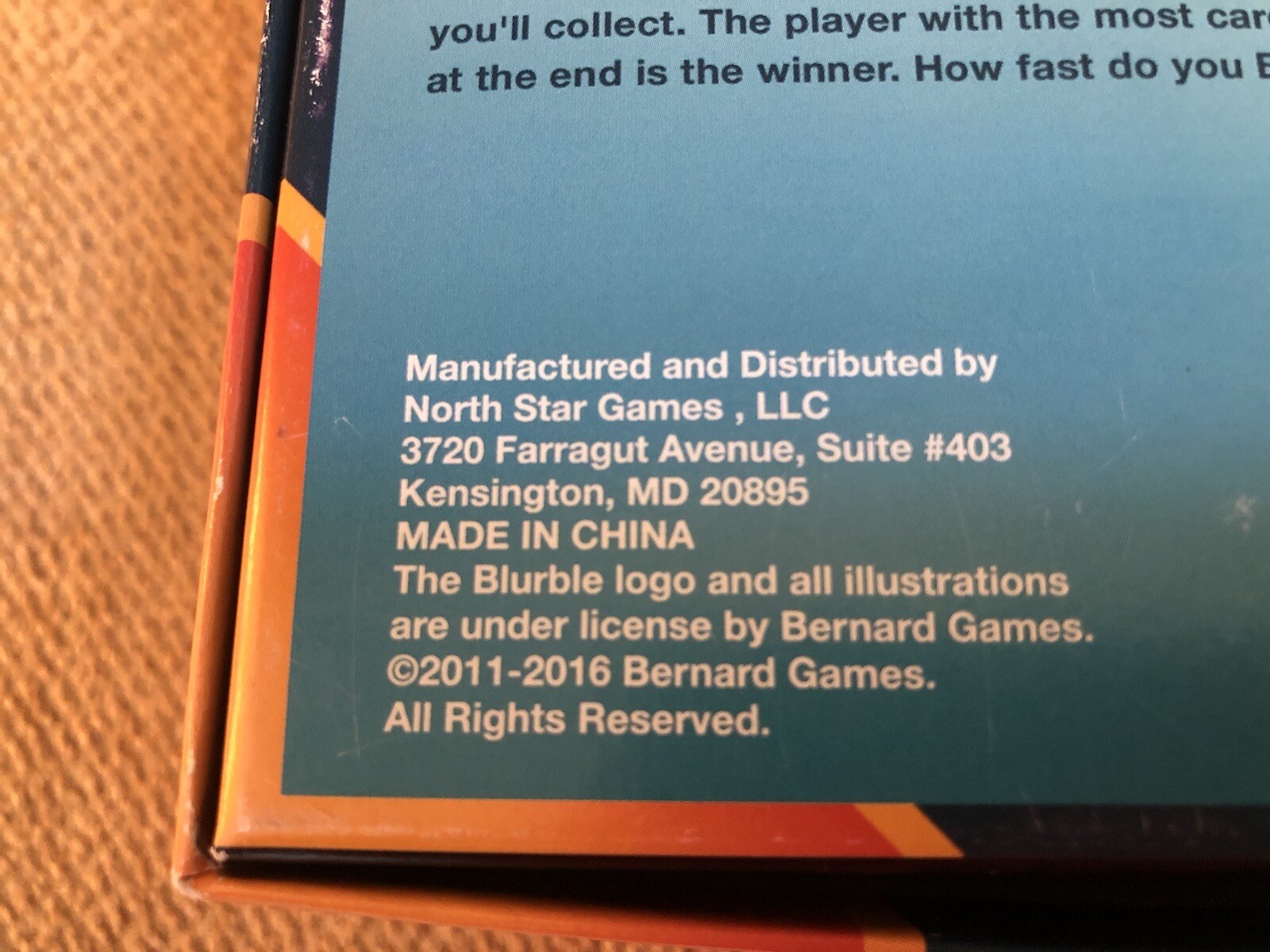 BLURBLE Fast Paced GAME for Quick Witted People Volume 1 - Complete Age ...