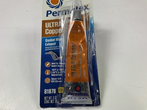 Permatex 81878 Ultra Copper Maximum HIGH Temperature RTV Silicone ...