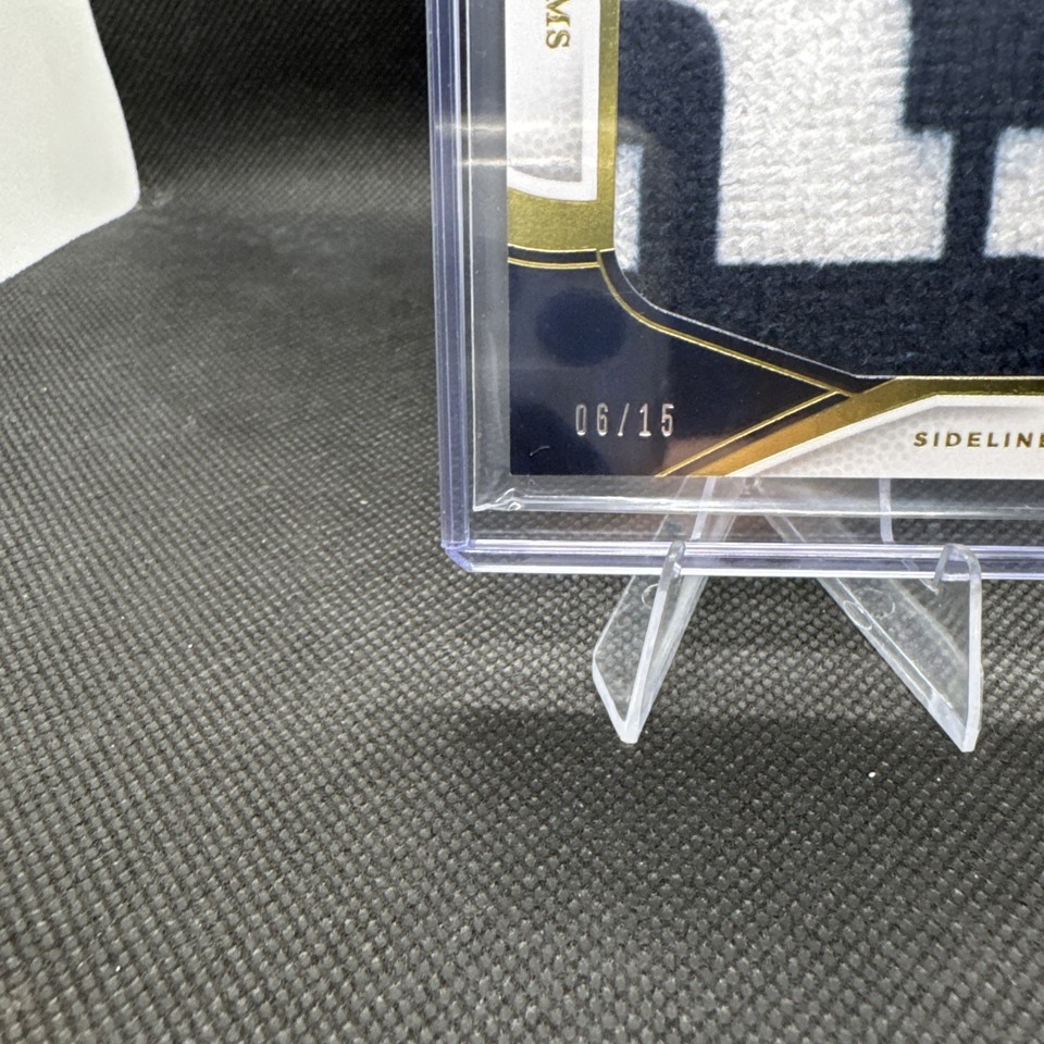 2025 Immaculate Caleb Williams Sideline Towel Patch 06/15 Bears | eBay