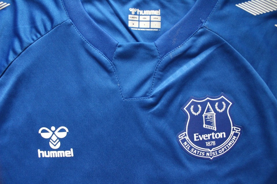 2020-2021 Everton Football Club André Gomes #21 Jersey Shirt Small ...