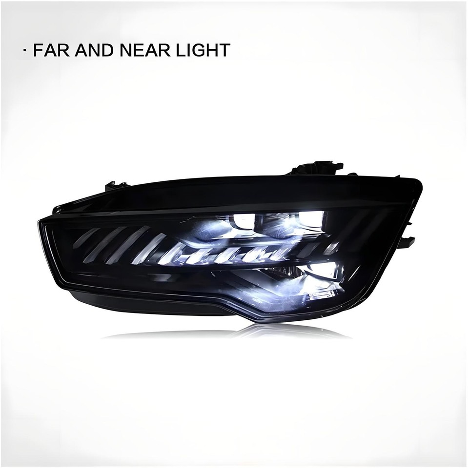 For 2011-2018 Audi A7 C7 RS7 Sequential Turn LED Headlights Front lamp ...