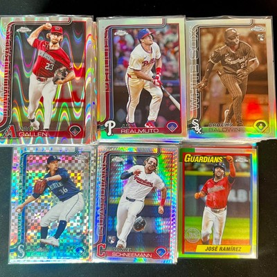 2025 Topps Chrome REFRACTORS #1-300 You Pick Buy More Save More Free ...