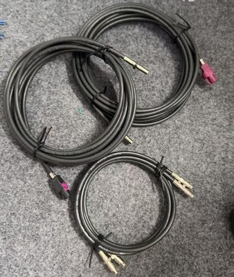 4x Side mirror Camera Wiring Harness cables For BMW F07 F10 F06 F12 F13 ...
