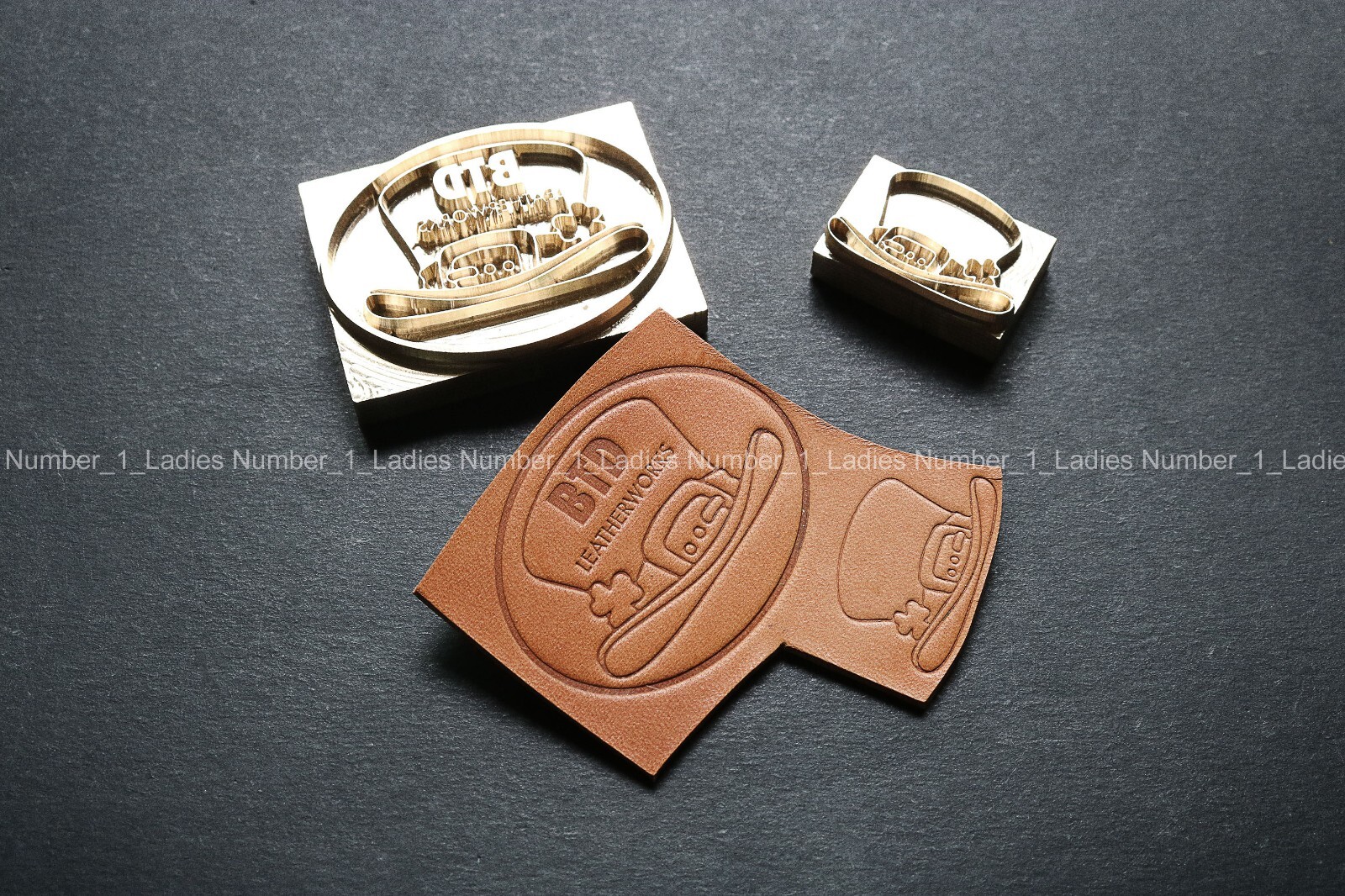 Leather Stamp Custom Made Logo Embossing Hammer Press Leather Branding ...